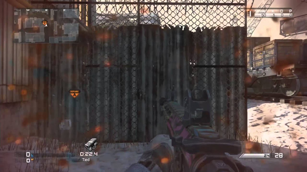 How to defuse through walls? COD Logic - YouTube