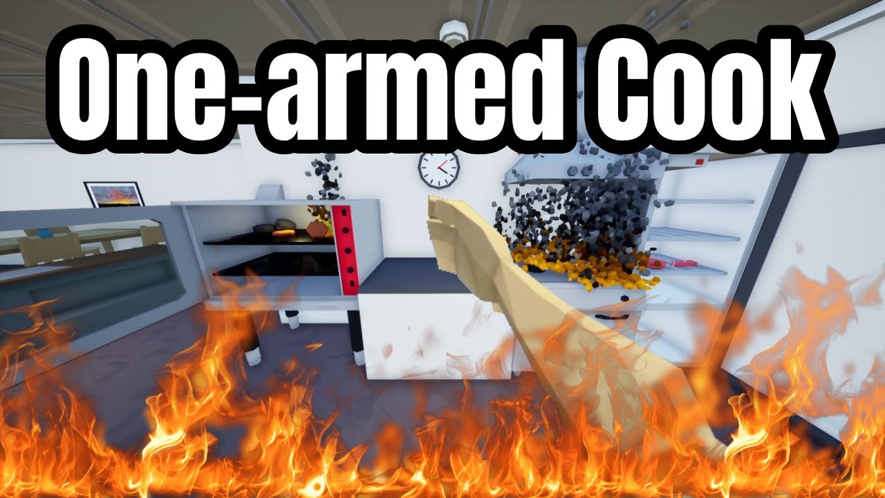 One-Armed Cooking Is NOT Easy! (One-Armed Cook) - YouTube