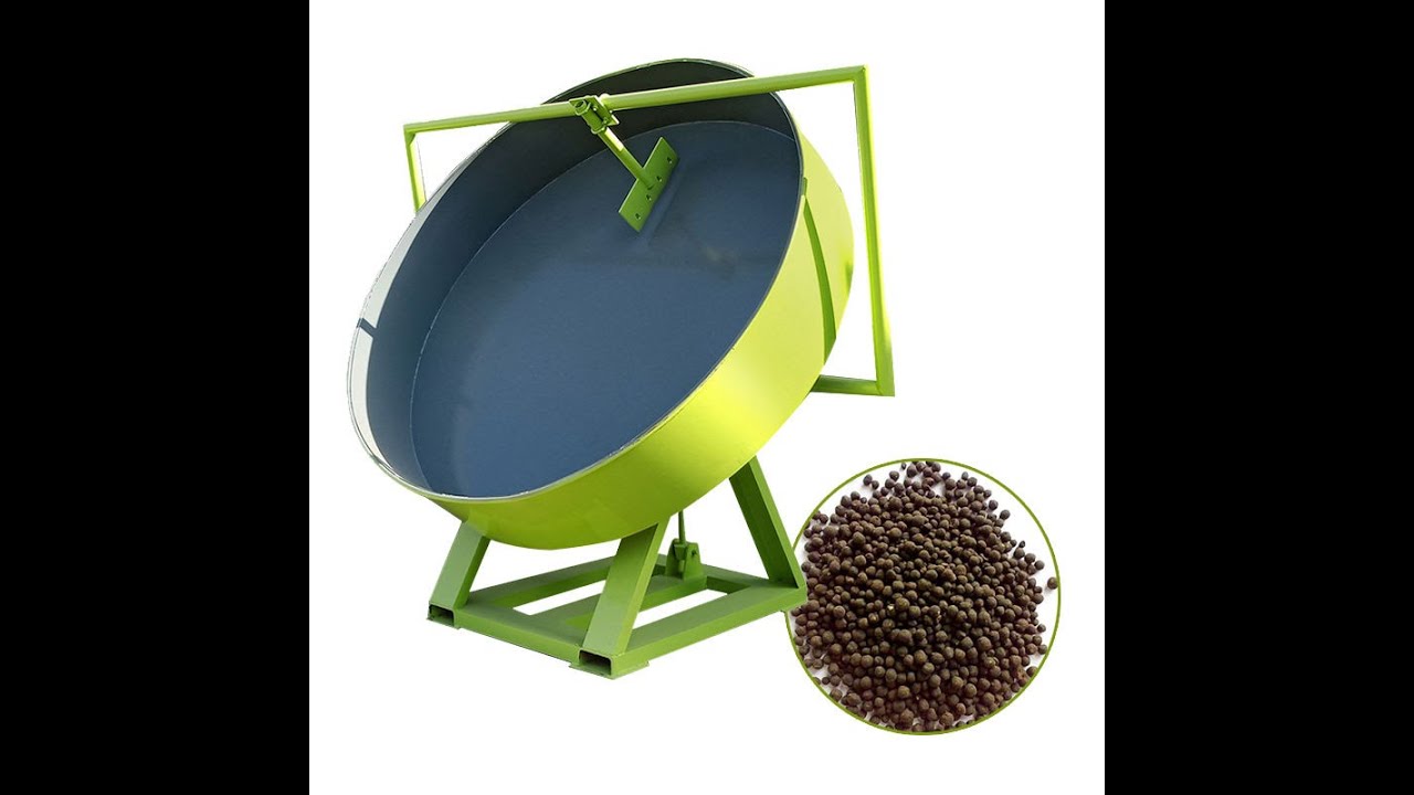 Bio Organic Fertilizer Making Machine Pan Disc Fertilizer Granulator ...