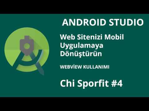 Web sitenizi mobil uygulamaya dönüştürün- Android Studio #1 - YouTube