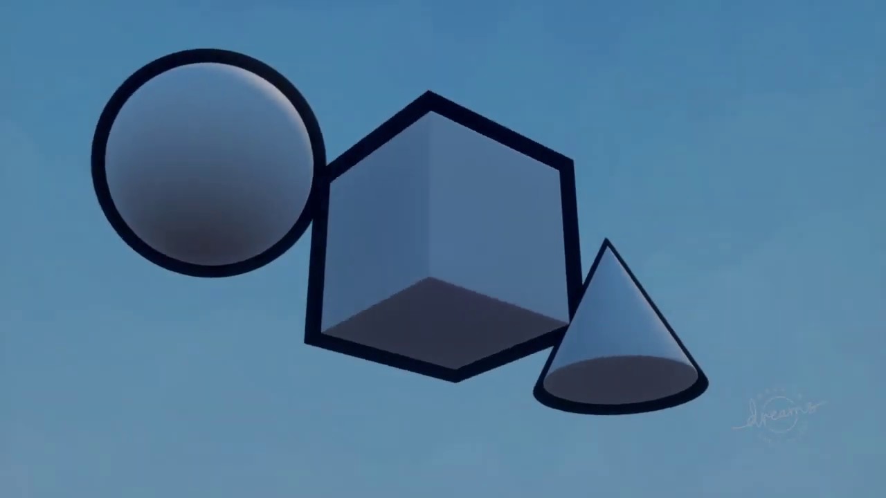 Dreams black outline effect - YouTube