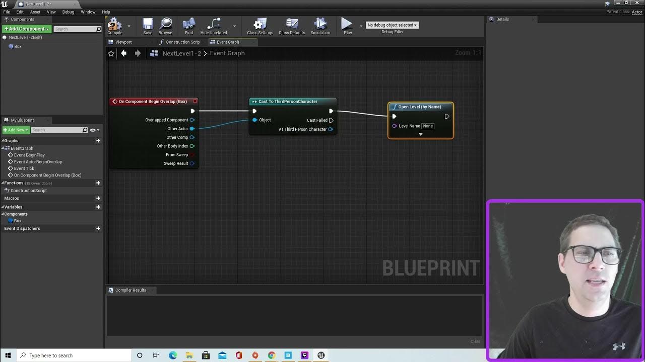 Unreal Engine 4 Tutorial: Level Transition (Load Next Level)#unrealtutorial #unrealengine # ...