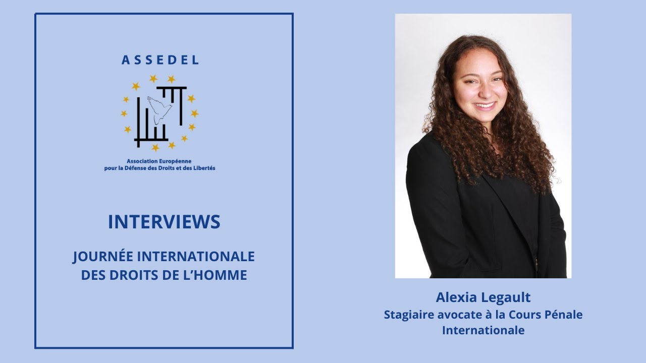 International Human Rights Day interviews : Alexia Legault (Ep.3) - YouTube