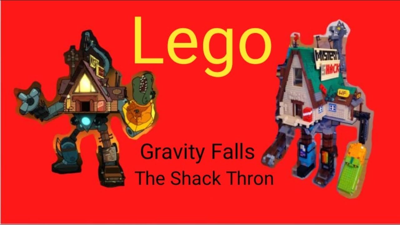 I made a lego a Shack Thron in Gravity Falls . - YouTube