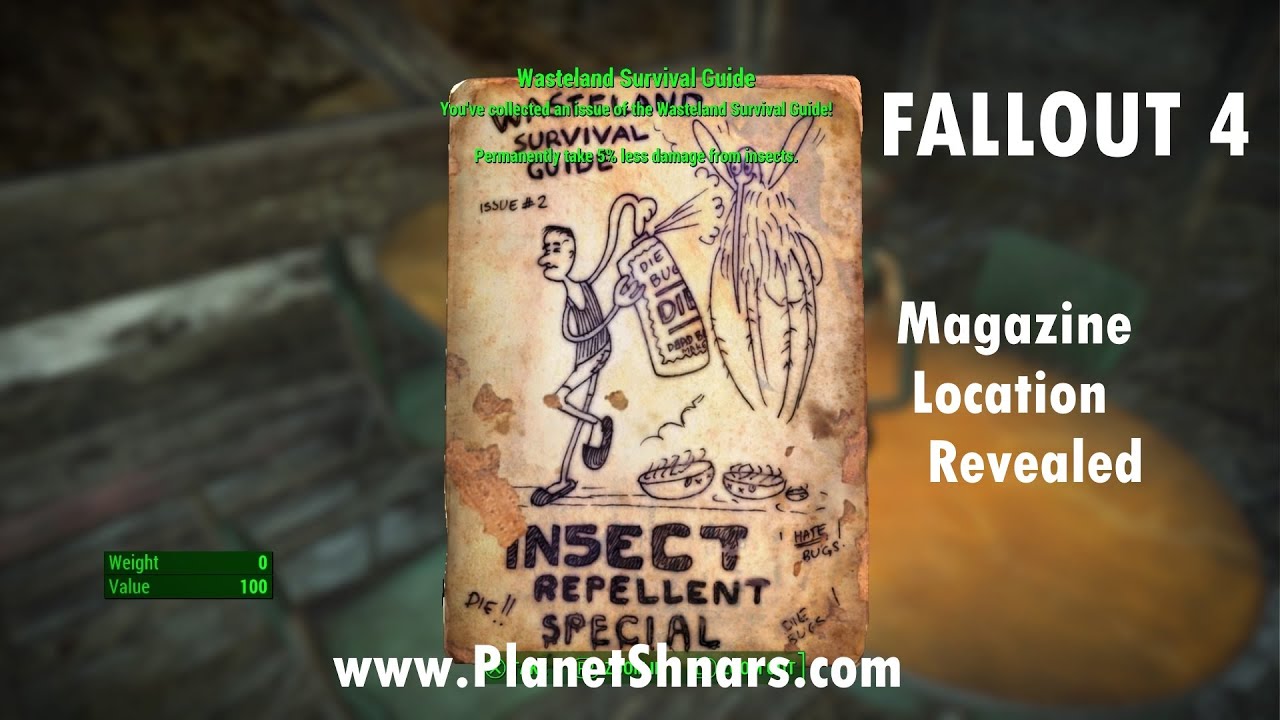 Wasteland Survival Guide # 2 - Insect Repellent Special - Crater House ...