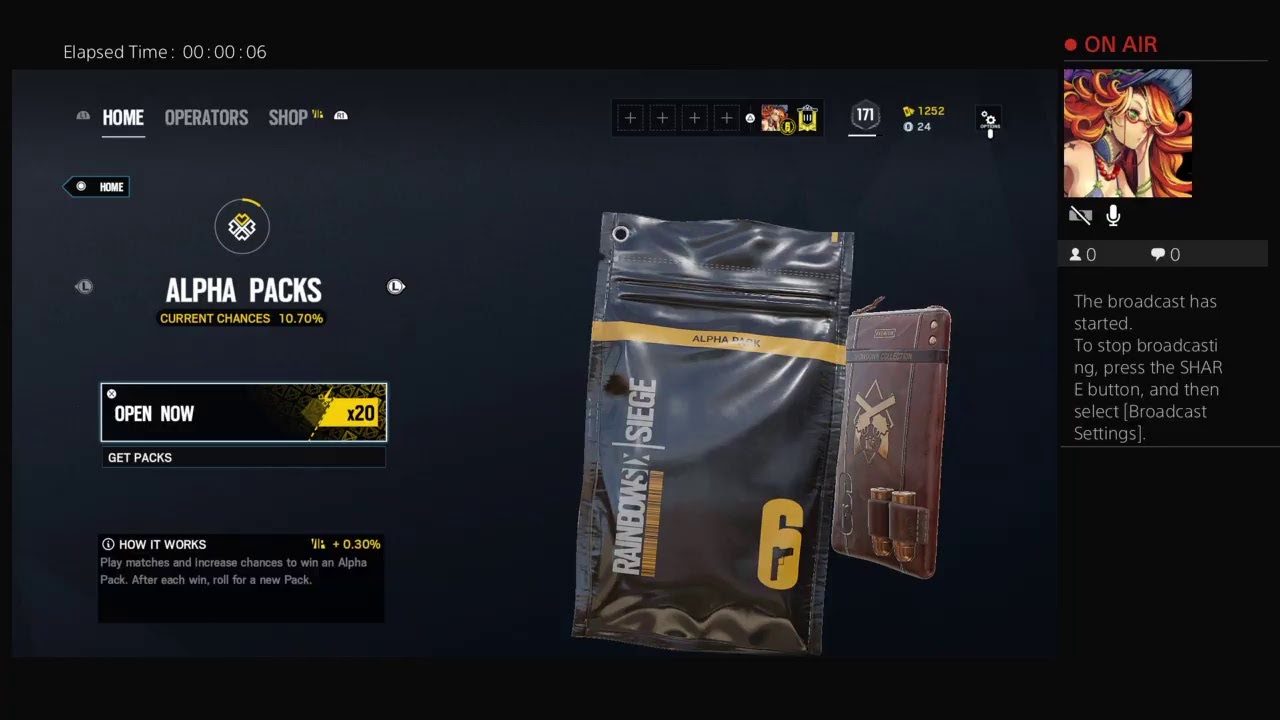 R6 pack opening - YouTube