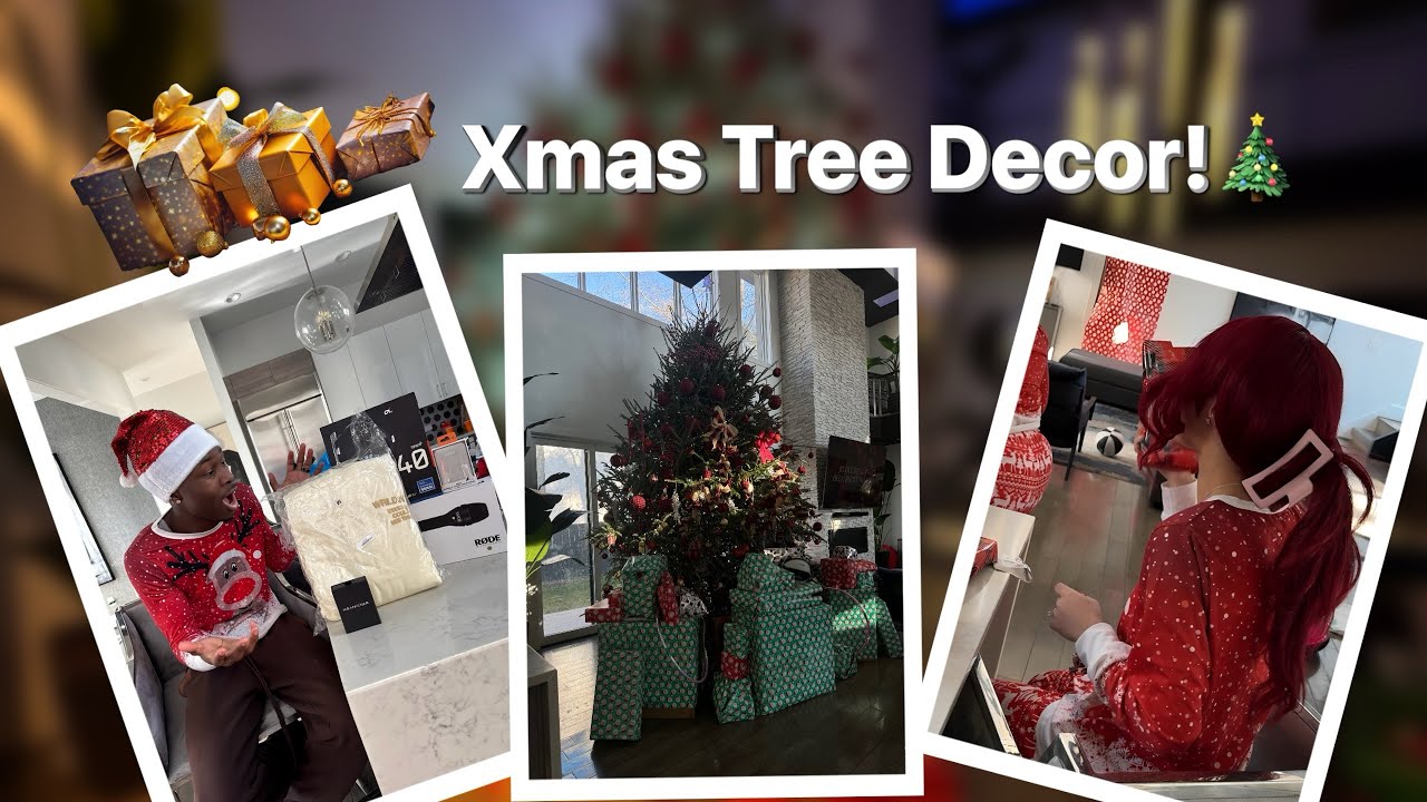 Decorate A 15FT Christmas Tree With Us 🎄🤗 - YouTube