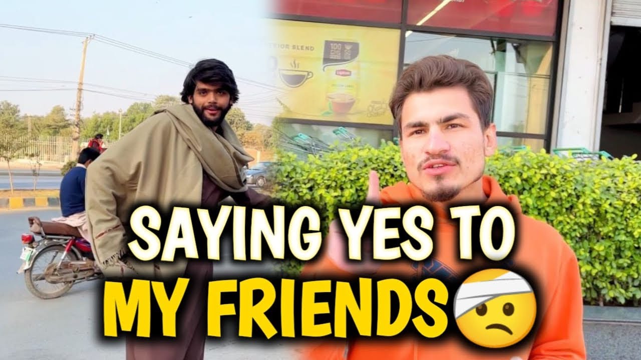 Saying Yes To My Friends 🤧Bura hua#saying #yes #viral - YouTube