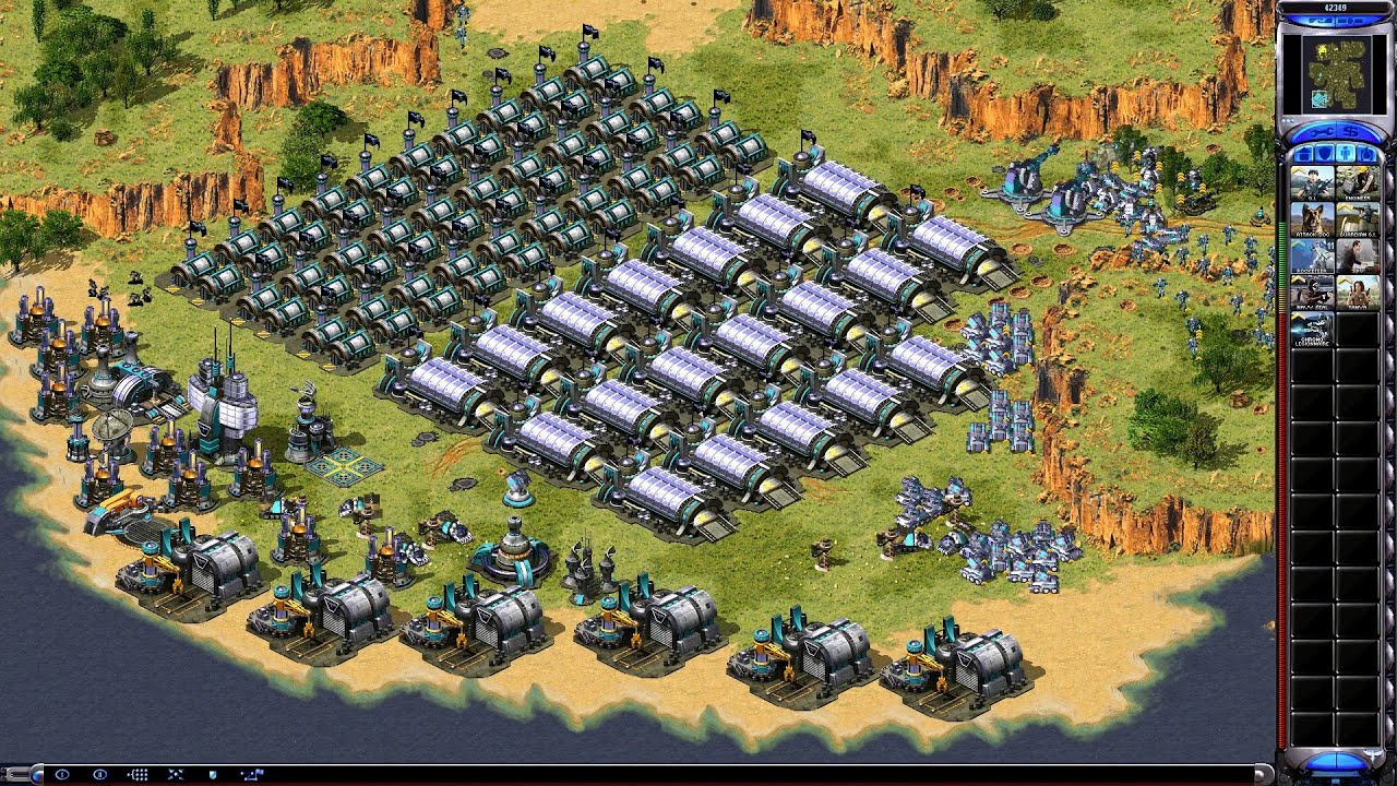 Red Alert 2 Magmageddon Zoom 3000 Edit Map 1 vs 5 Hard AI - YouTube