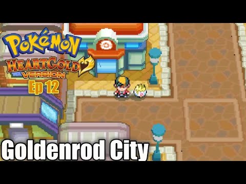 Exploring Goldenrod City in Pokémon HeartGold Series Episode 12 - YouTube