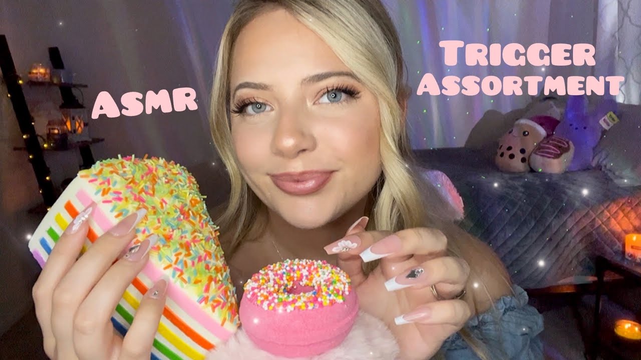 Asmr the TINGLIEST trigger assortment for Sleep & Relaxation 🌸 - YouTube