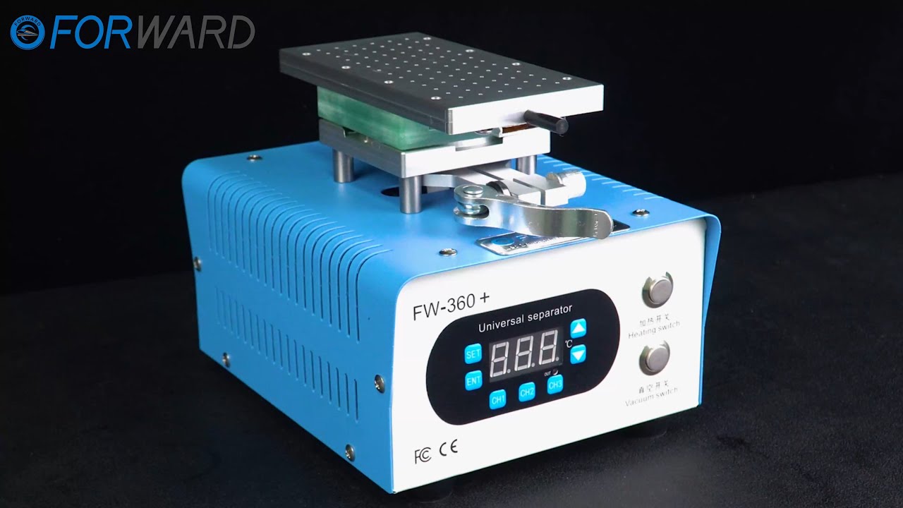 FW-360+ Two Button Rotary Edge Separator (dual head powerful pump ...