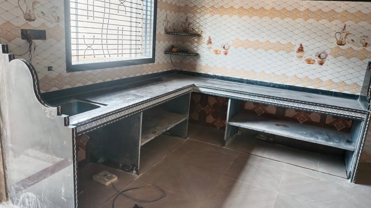 Modular kitchen design, kitchen wall tiles design, kitchen flooring ...