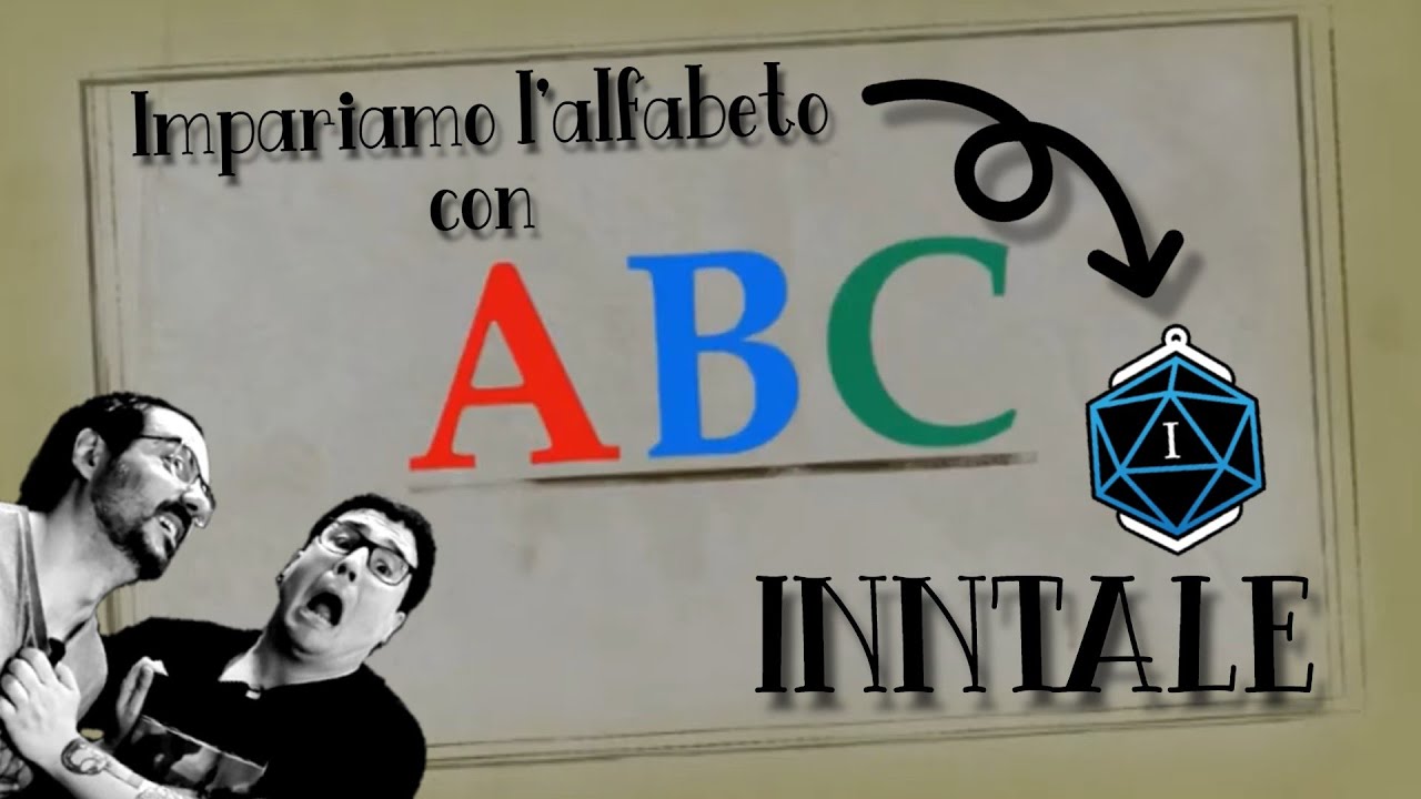 IMPARIAMO L'ALFABETO CON INNTALE - YouTube