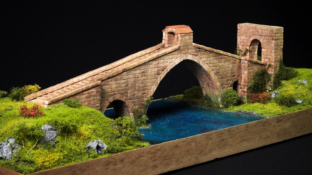 Creating Dioramas from Miniature Bricks - YouTube