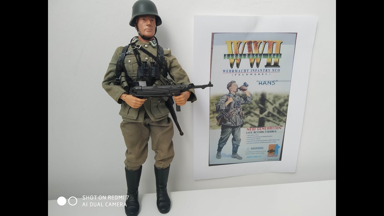 HANS - REF. 70002 - DRAGON MODELS WWII - 1/6 SCALE MILITARY FIGURES WW2 ...
