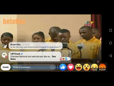 Ex-Amba Boy; Kawa Yannick, makes speech at the National Dialogue-September 30th