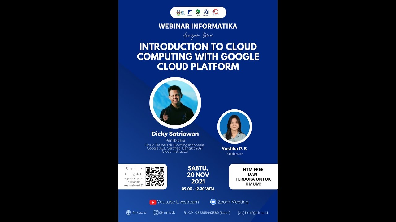 HMIF ITK - WEBINAR INFORMATIKA 2021 - INTRODUCTION TO CLOUD COMPUTING ...