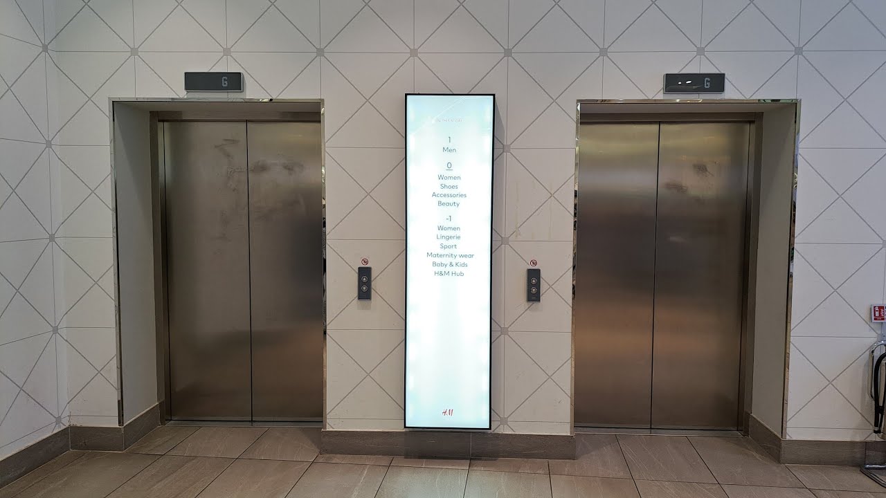 Awesome KONE MonoSpace Lifts At H&M In Birmingham New Street - YouTube
