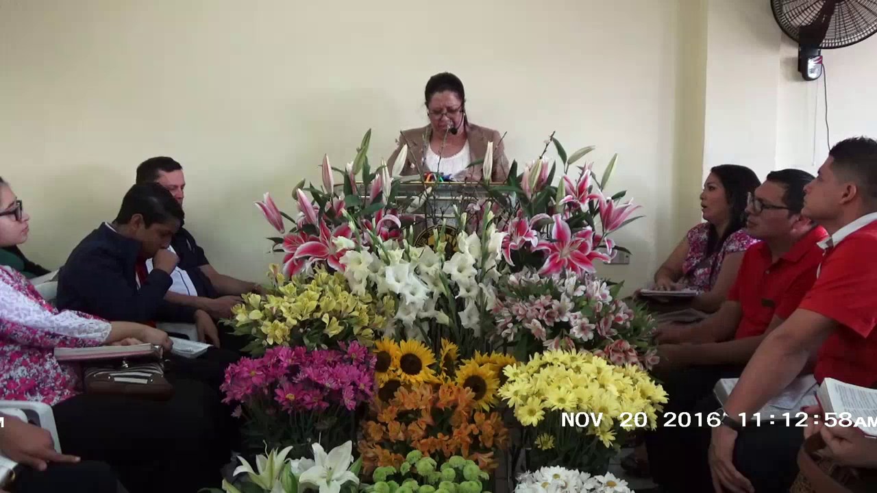 pastora rosa idalia 20-11-16 culto de la mañana parte 2 - YouTube
