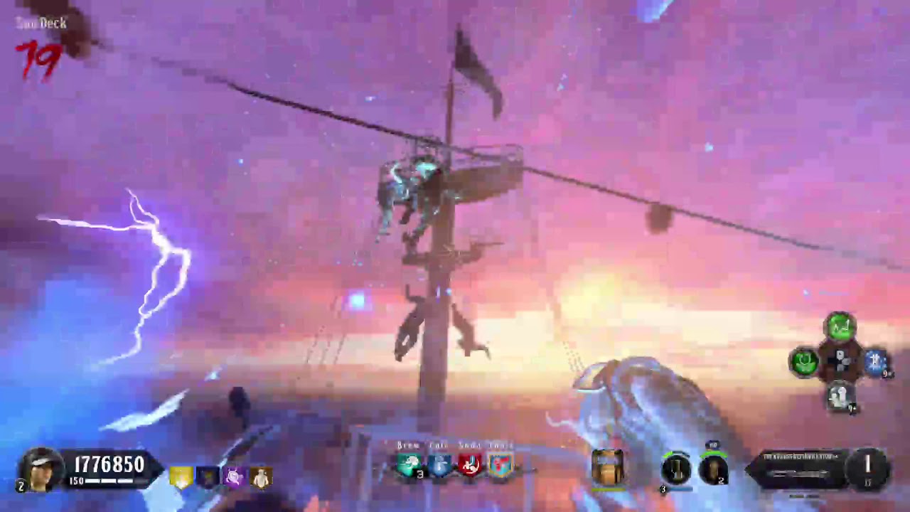 Call of Duty Black Ops 4 Tag Der Toten Round 100 Attempt Part 2 - YouTube