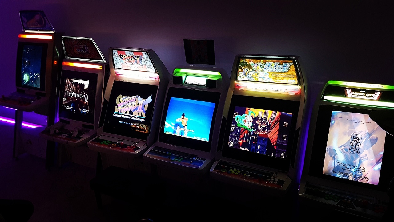 Arcade Room Beta 1 - YouTube