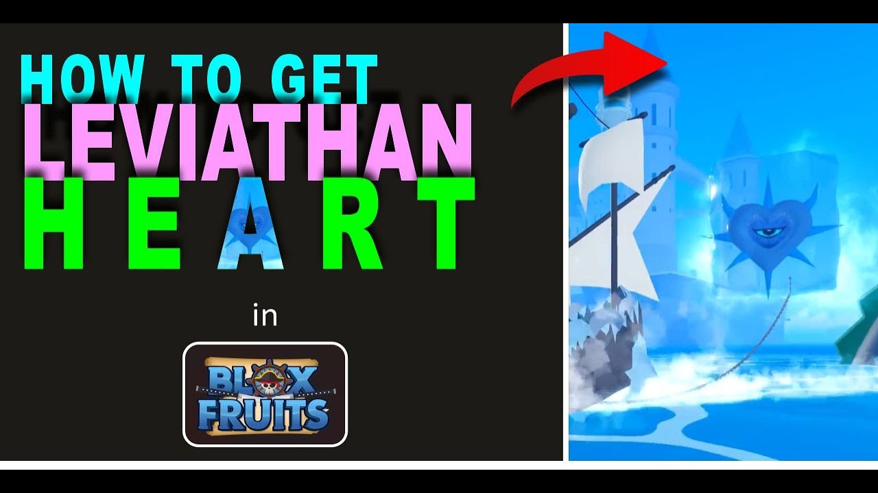 How to get Leviathan Heart in BLOX FRUITS | Leviathan Heart for ...