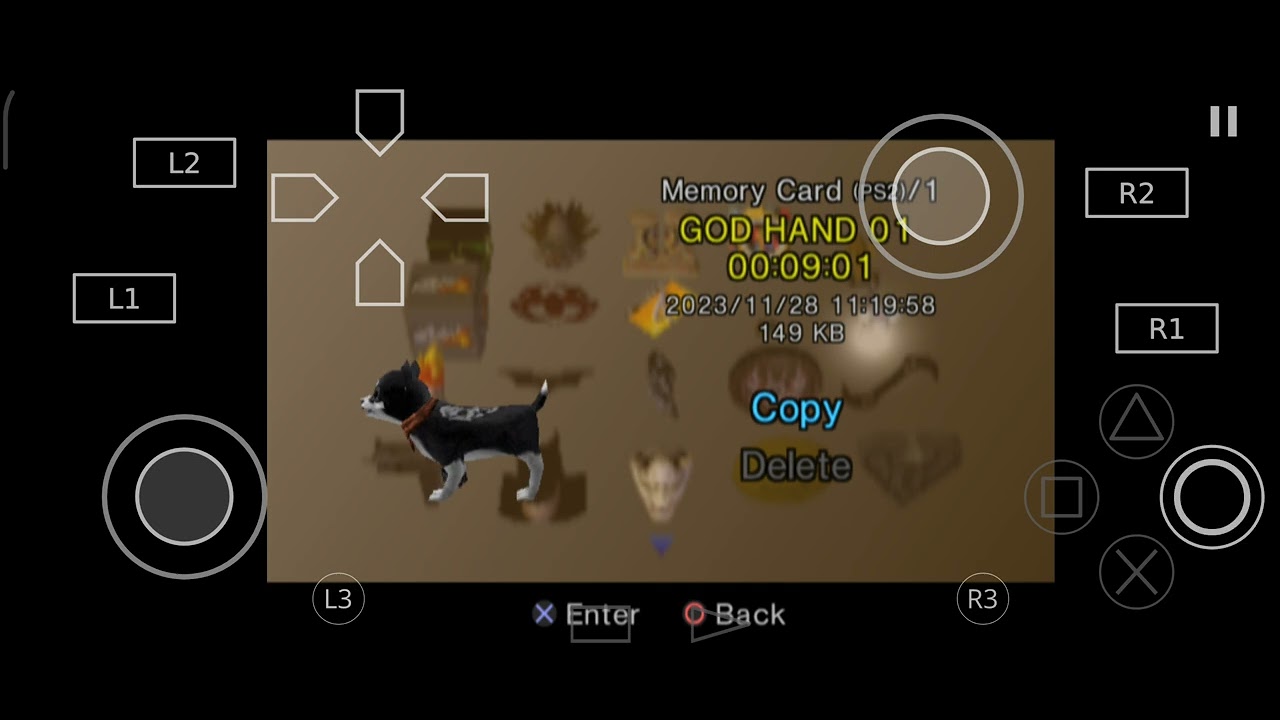 showing my save icons in ps2 - YouTube