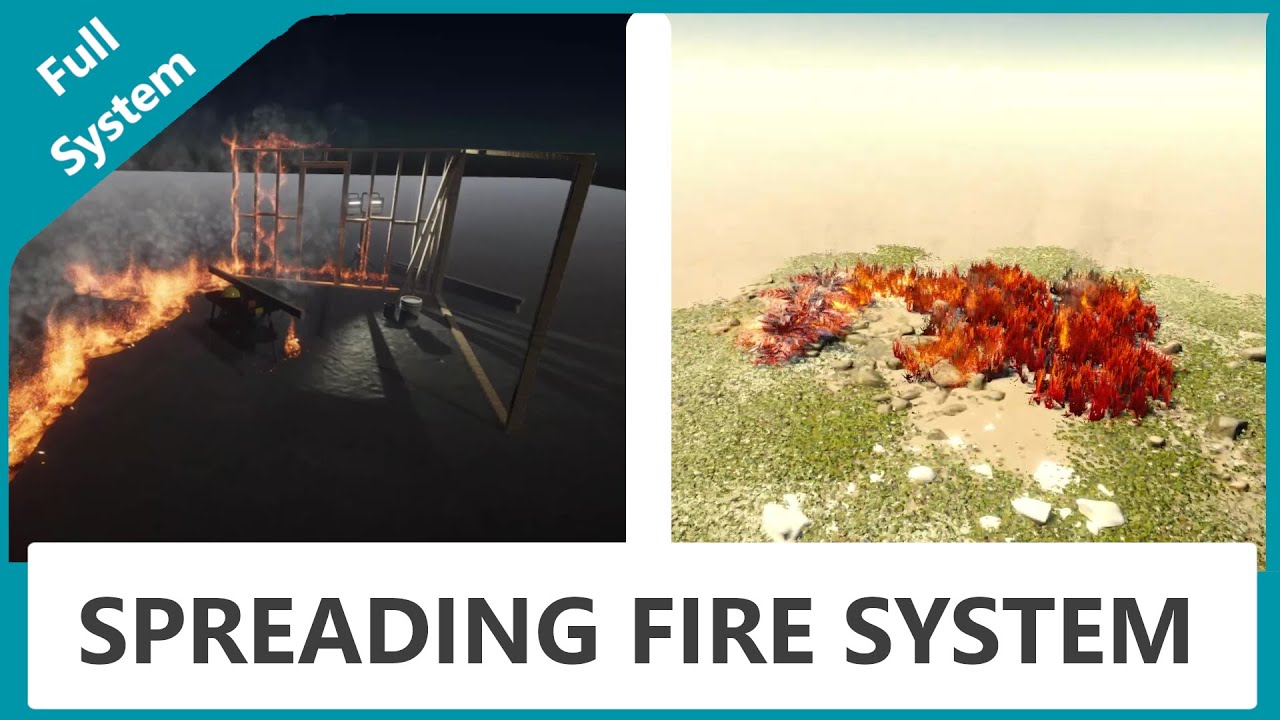 Unity: SFS - Spreading Fire System Asset V 1.1 - YouTube