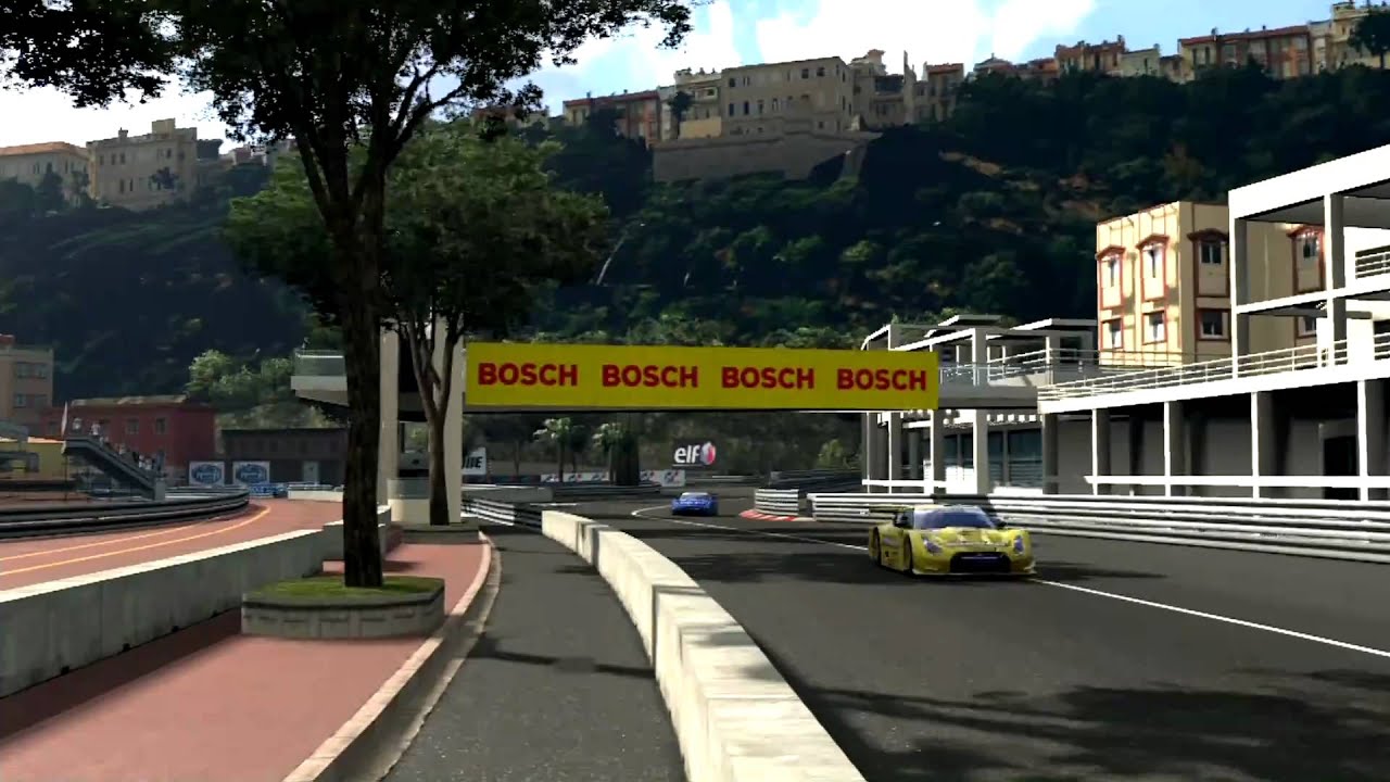 PS3 GT5 Gameplay Logitech WingMan Formula Force GP Monaco - YouTube