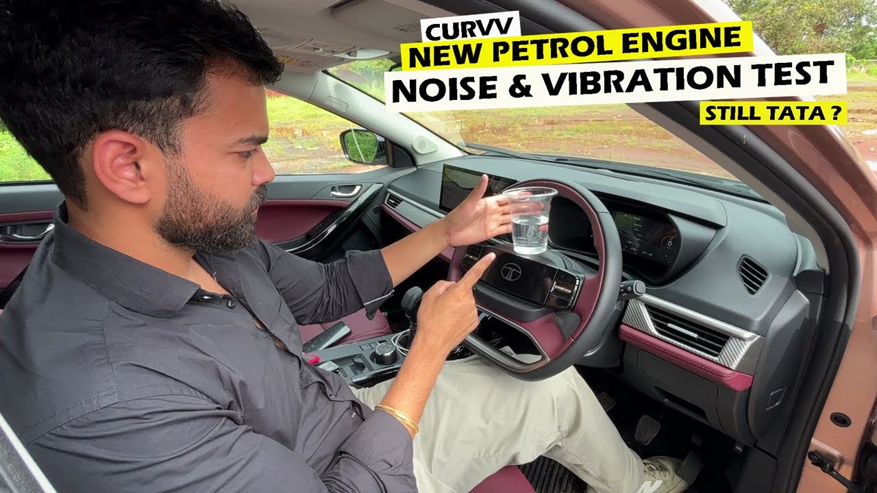 *New Petrol Engine VIBRATION & NOISE TEST* Tata Curvv 1.2L 3 Cylinder ...