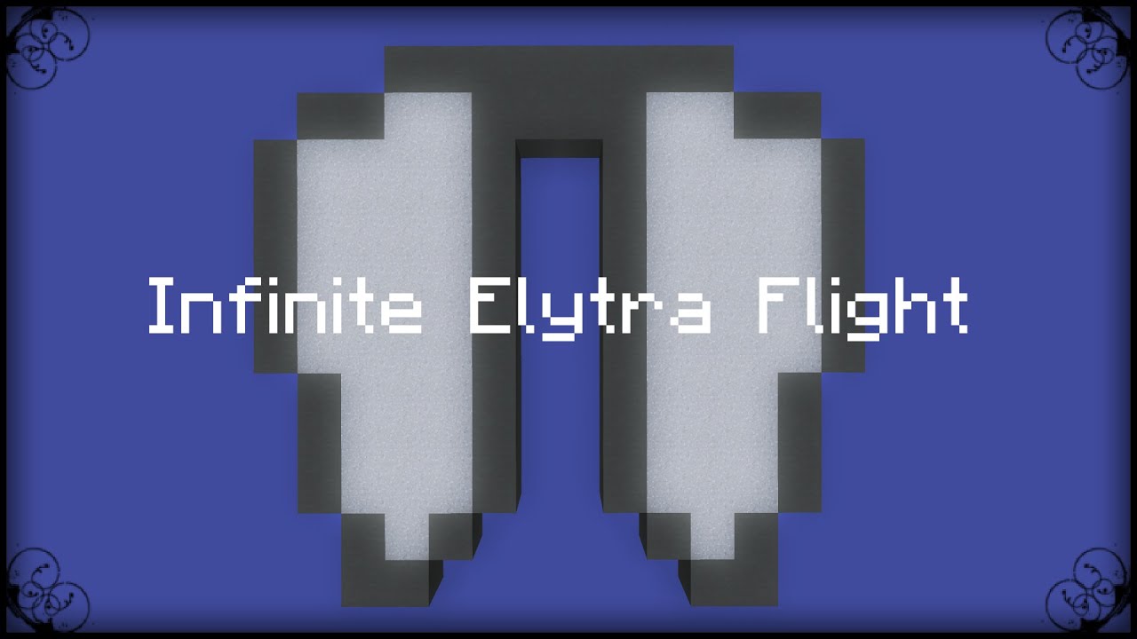 Infinite Elytra Flight - YouTube
