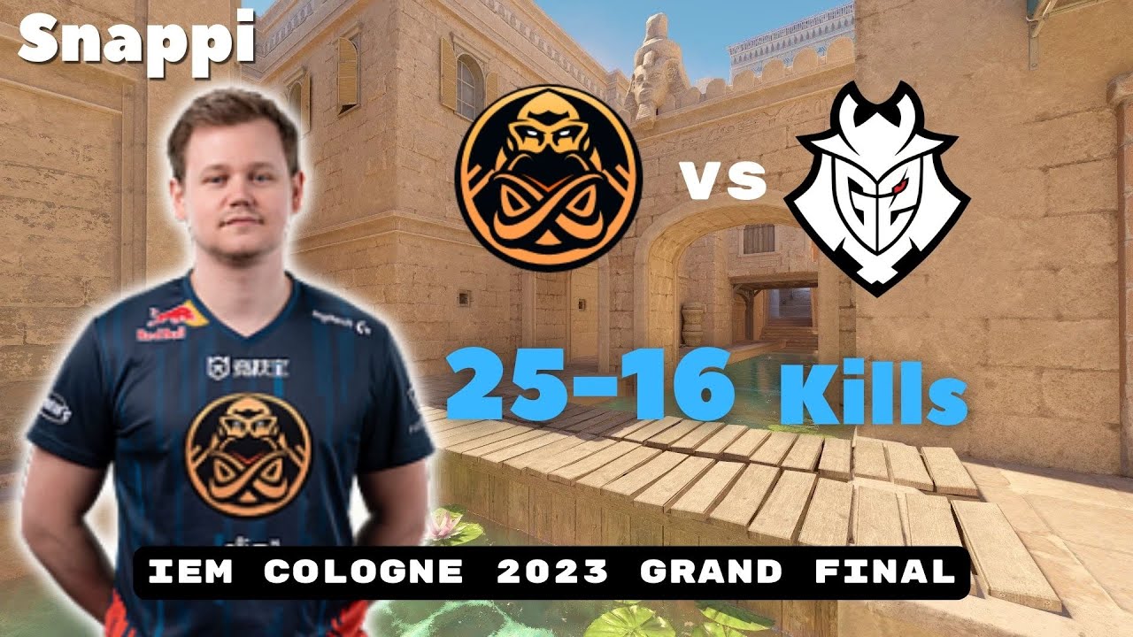 CSGO POV ENCE Snappi (25-16) vs G2 (Anubis) 𝙒𝙞𝙣 (16-13) IEM Cologne ...