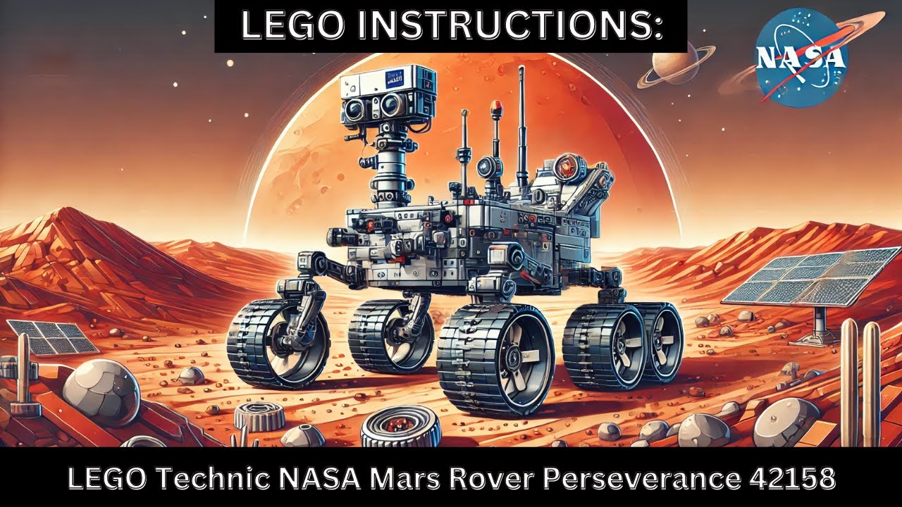 LEGO INSTRUCTIONS: Build the INCREDIBLE NASA Mars Rover Perseverance ...