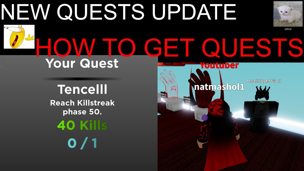 NEW QUESTS UPDATE KS:r #roblox - YouTube