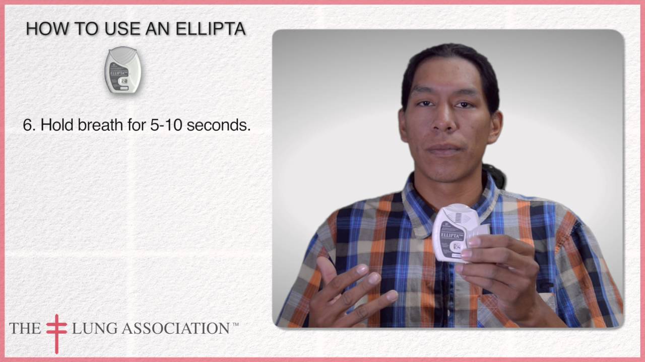 How to use your Ellipta - YouTube