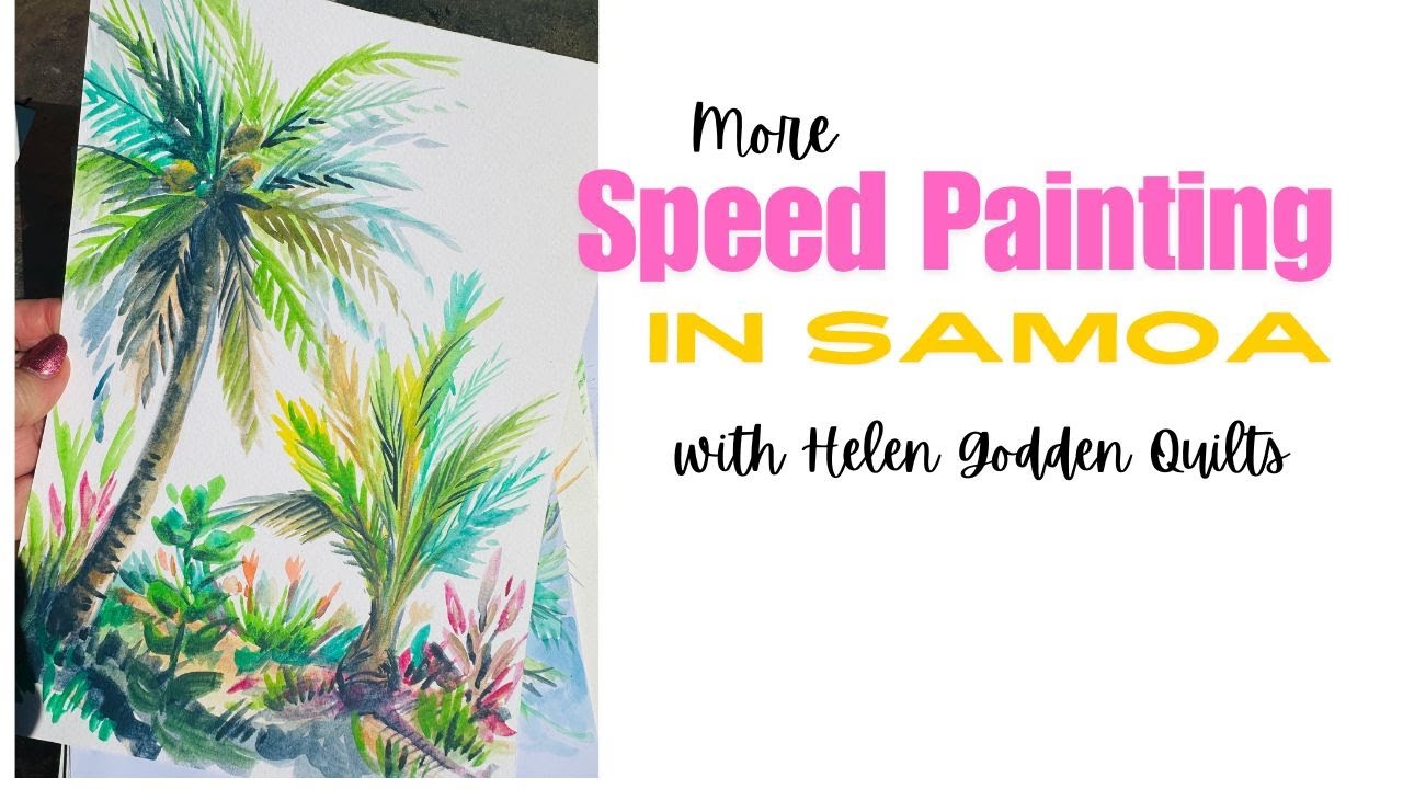 Speed Painting in Samoa #2 - YouTube