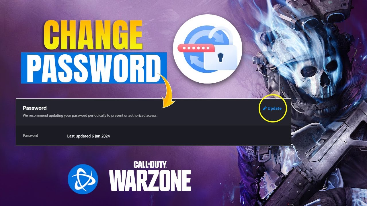 How to Change Warzone Password on PC | Reset Call of Duty Password ...