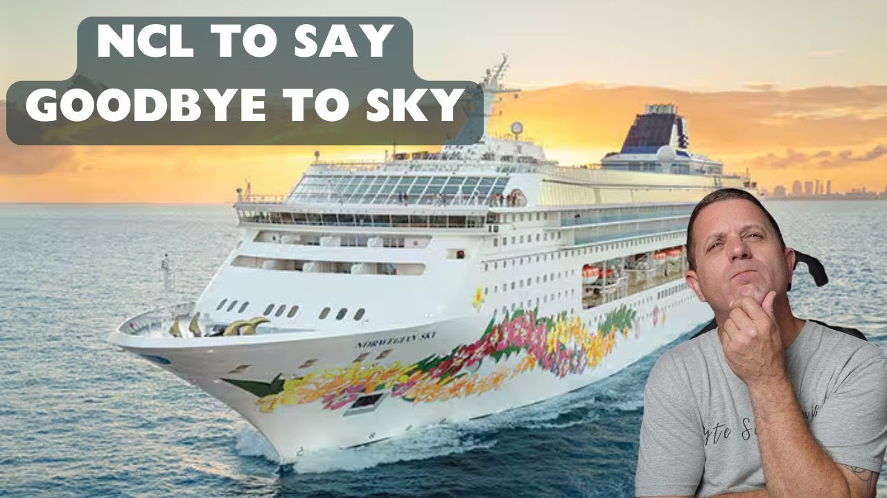 Norwegian Cruise Line Says Goodbye to a Ship! - YouTube