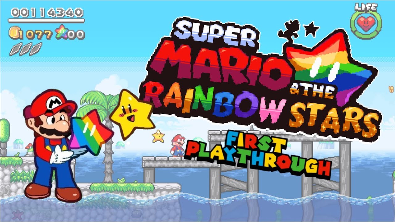 Playing SUPER MARIO AND THE RAINBOW STARS for the first time! - YouTube