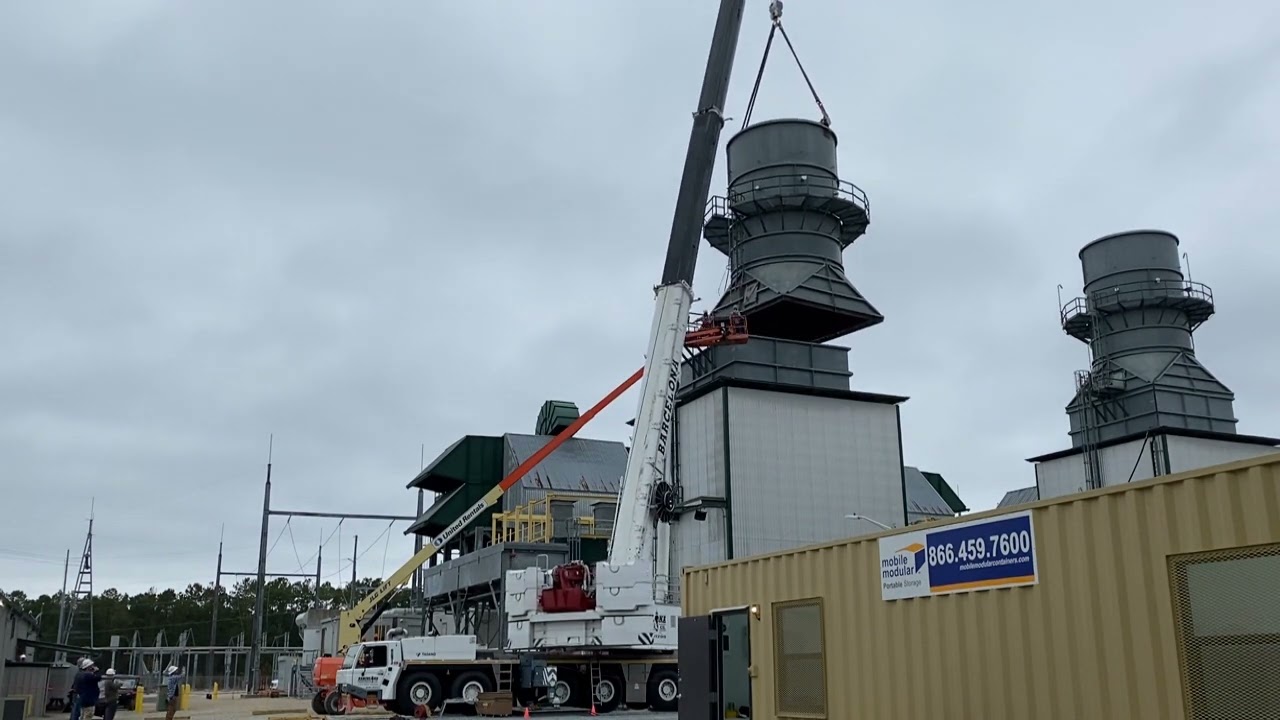 Gas Turbine Exhaust Stack - YouTube