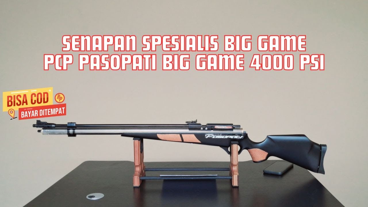 Senapan Spesialis Big Game Dengan Harga Terjangkau, Pcp Pasopati Big ...