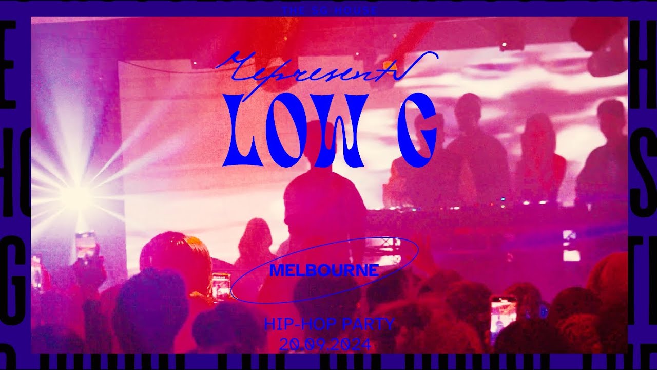 Low G live performace at [The SG House] | Melbourne Hip-hop Show - YouTube