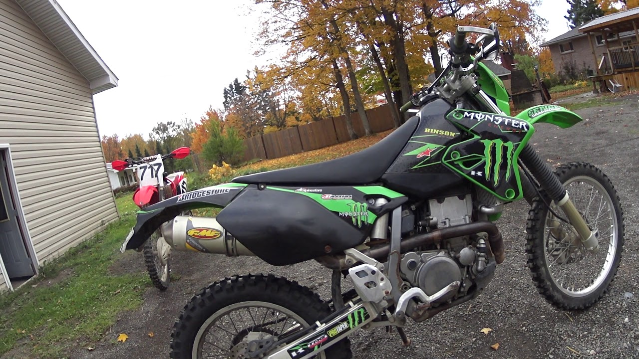 KLX 400R - YouTube
