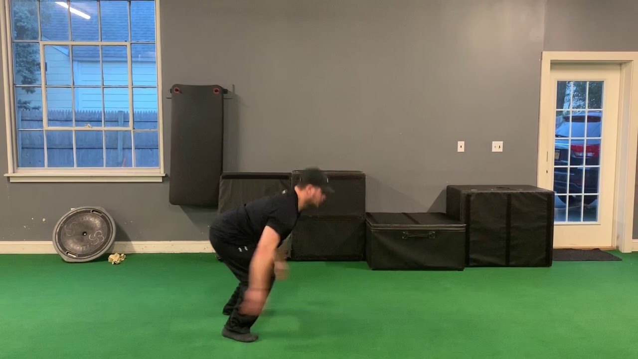 Forward Backward Broad Jump - YouTube