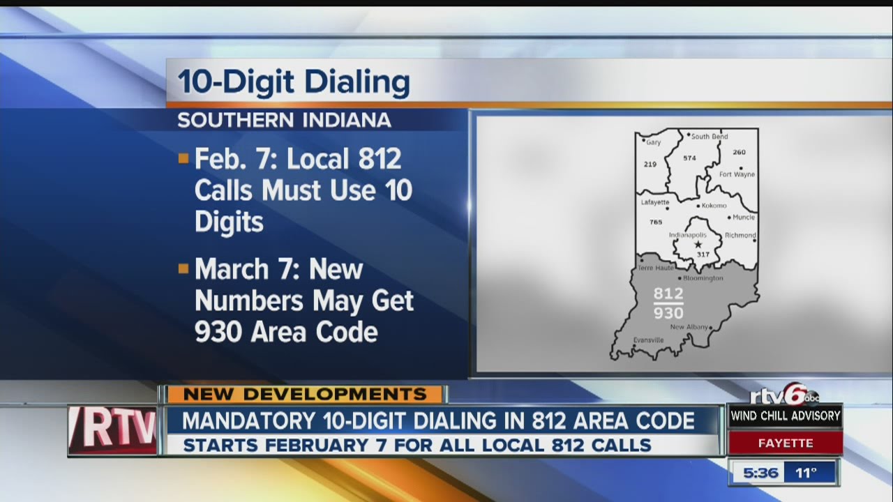 10 digit Dialing For 812 Area Code Starts Soon YouTube 10-digit-dialing-for-812-area-code-starts-soon-youtube