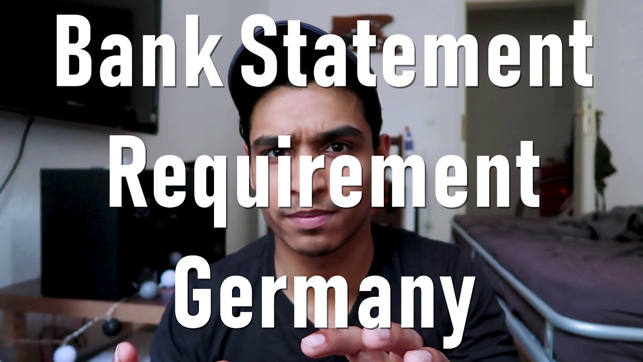 IS BANK STATEMENT REQUIRED FOR GERMANY YouTube is-bank-statement-required-for-germany-youtube