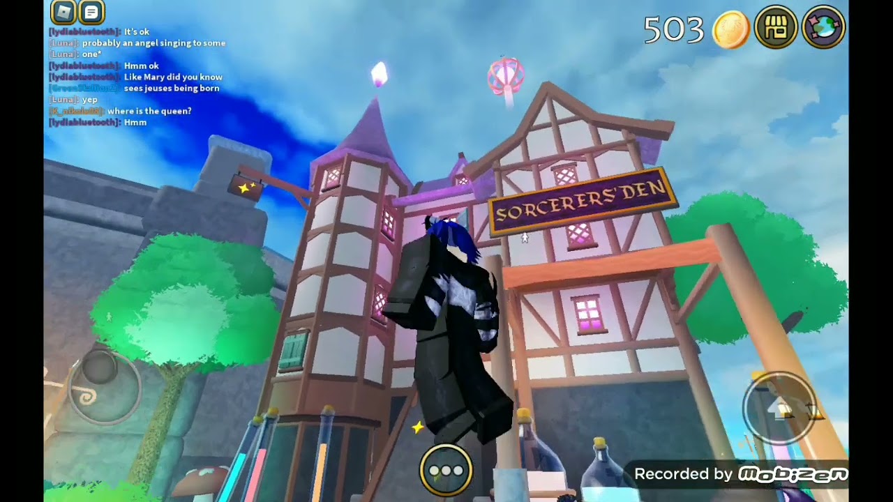 How to get lunar staff Roblox Enchanted Realms - YouTube