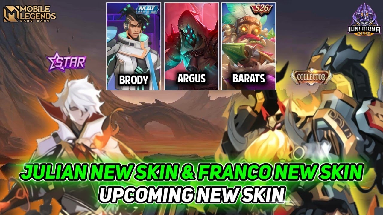 SKIN BARU JULIAN STARLIGHT & SKIN BARU FRANCO COLLECTOR - ARGUS SKIN ...