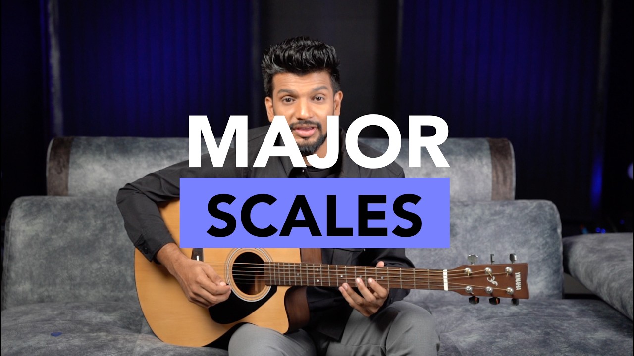 🎸 Learn the Major Scale on Guitar | Complete Beginner-Friendly Tutorial ...